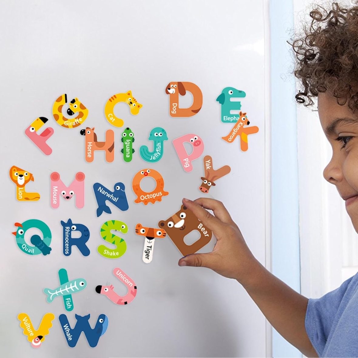 Magnetic Letters A to Z – 26 Pieces – Toyster By Sahar